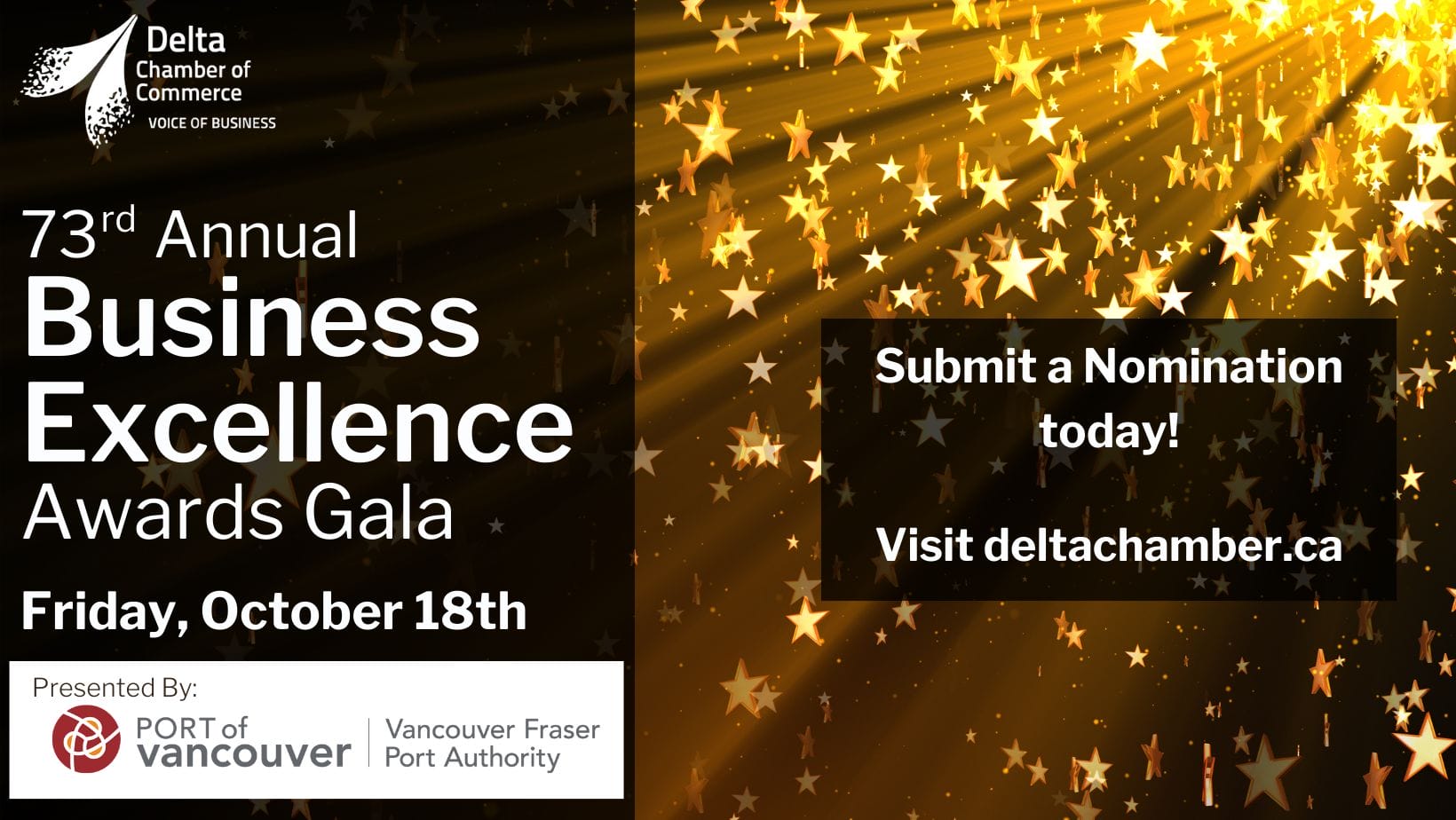 Business Excellence Awards - Delta Chamber of Commerce - BC